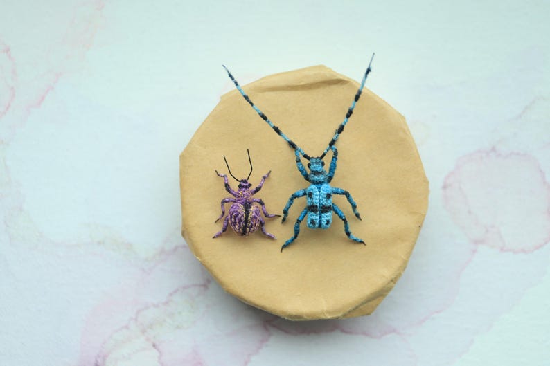 Crochet Beetles Pattern Micro Realistic Insects Amigurumi: Make Your ...