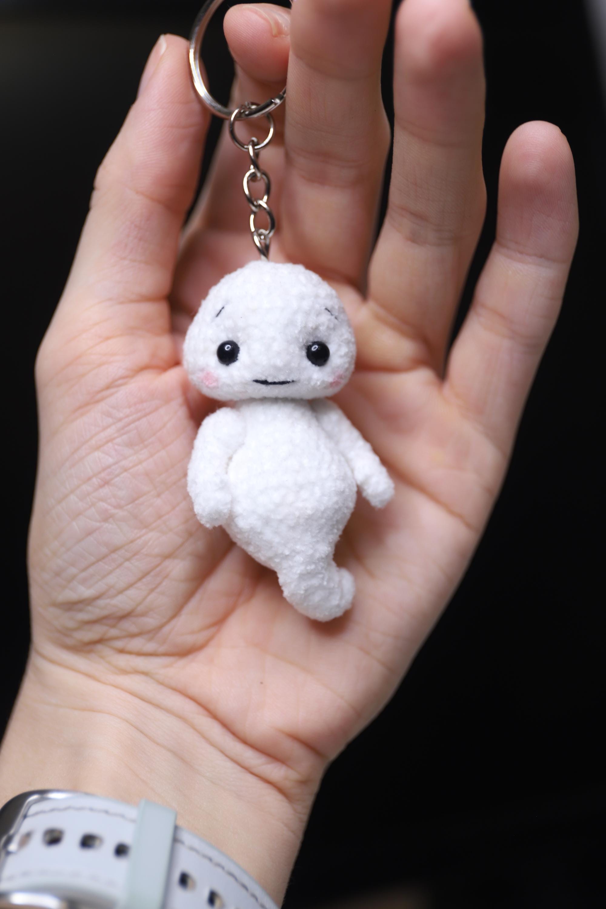 Crochet Ghost Amigurumi Pattern | Easy Halloween Keychain (PDF Pattern ...