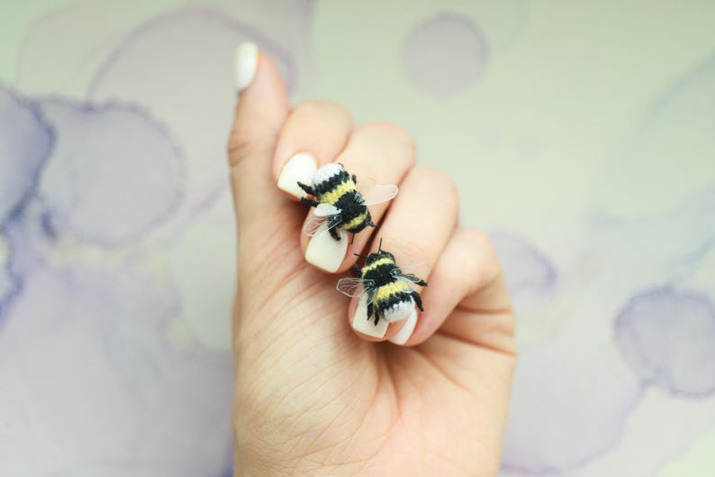 Crochet BEE Pattern Micro Bumblebee Amigurumi (PDF Tutorial) - Etsy