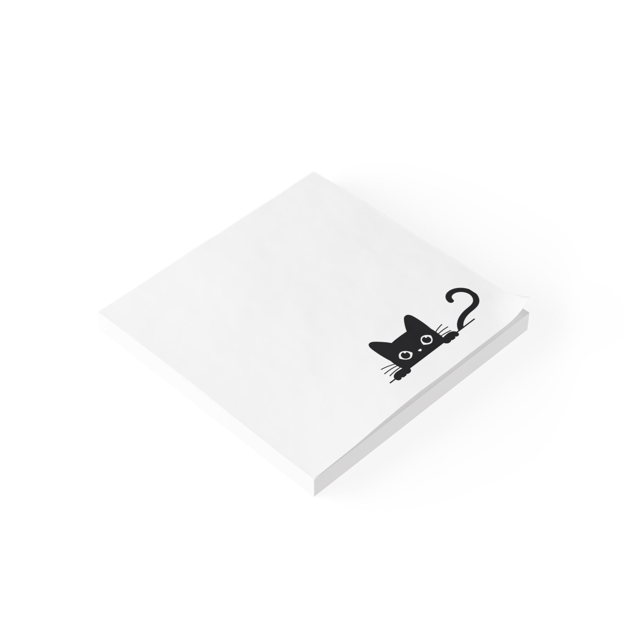 Cat-themed Sticky Note Pads - Cute Reminder Notes, Cat Lover Gifts ...
