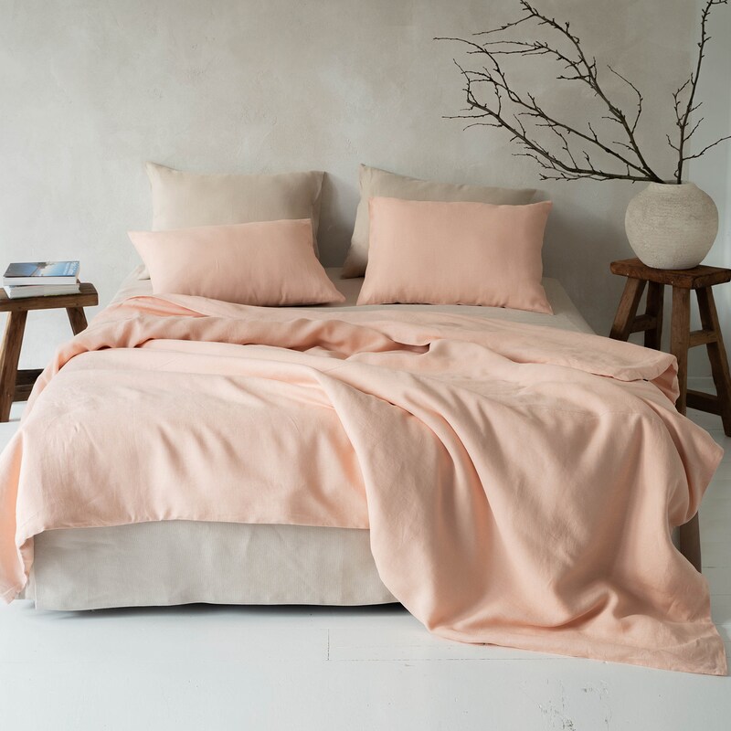 Peach Bedding - Etsy