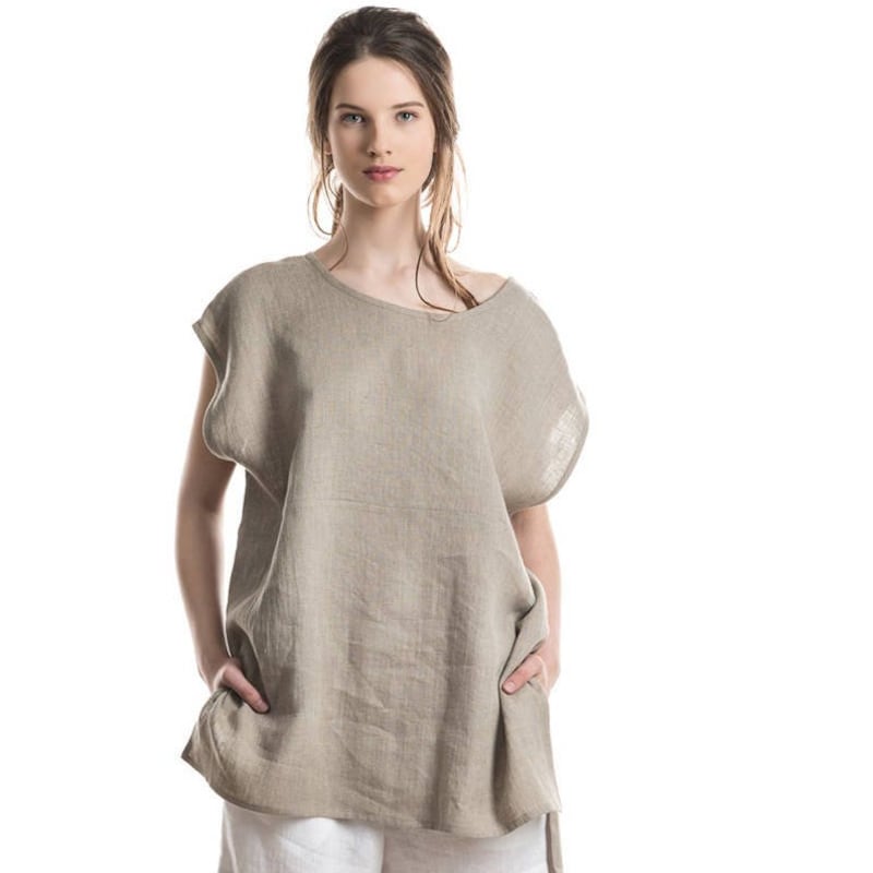 Linen Tunic - Etsy