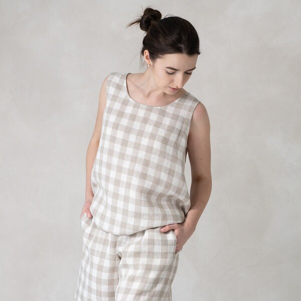 Checkered Tank Tops - Etsy