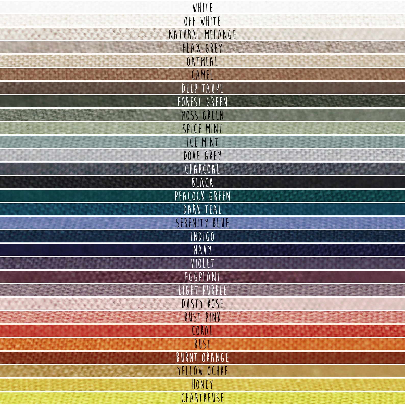 Natural Linen Table Runner Custom Color Table Runners by - Etsy