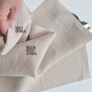 Linen Fabric Sample 1 Color Sample Lovely Home Idea Linen - Etsy