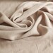 Oatmeal Linen Fabric by the Yard, Light Beige Fabric, Natural Linen ...