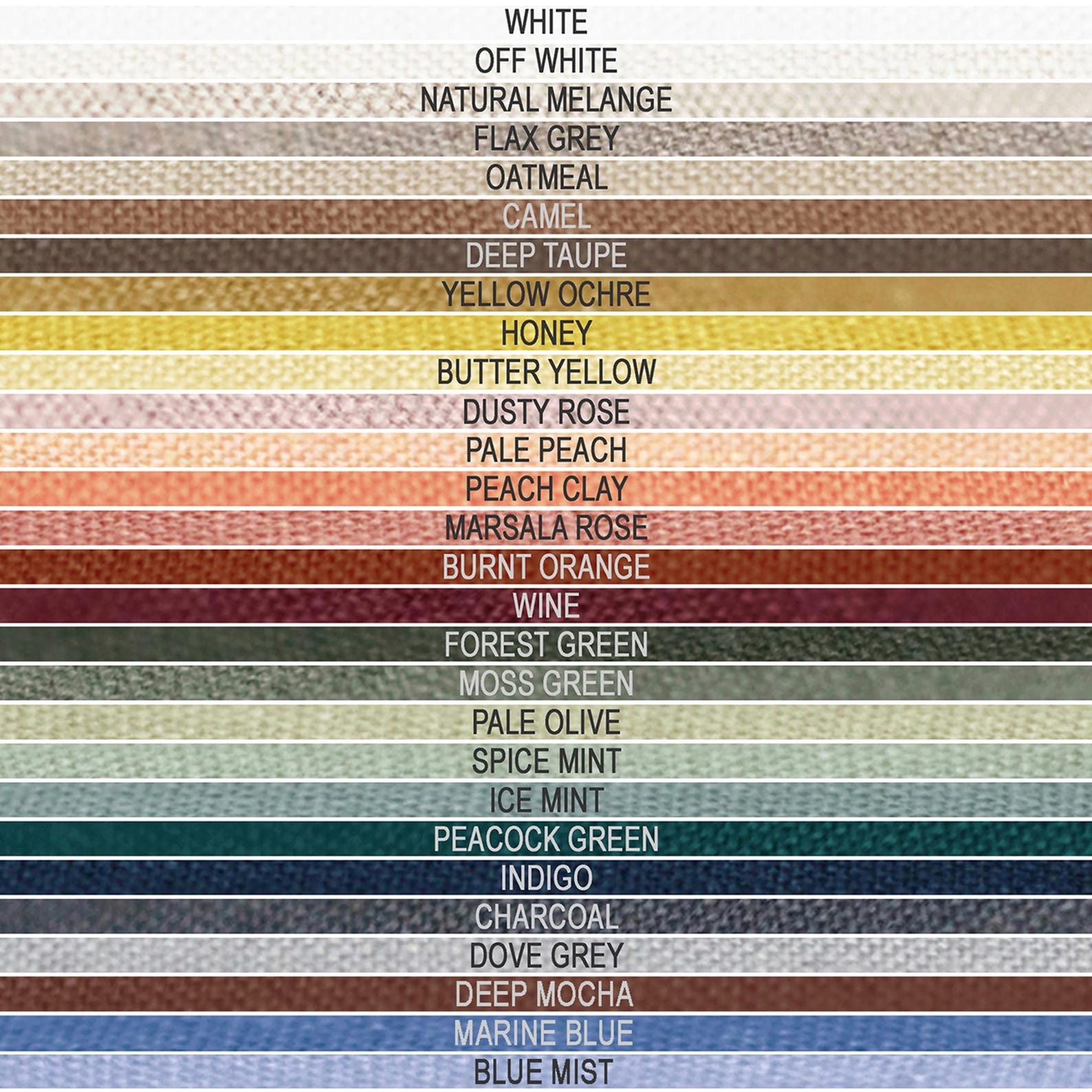 Custom Table Runner in Many Sizes and Colors, Linen Table Runners Spice ...