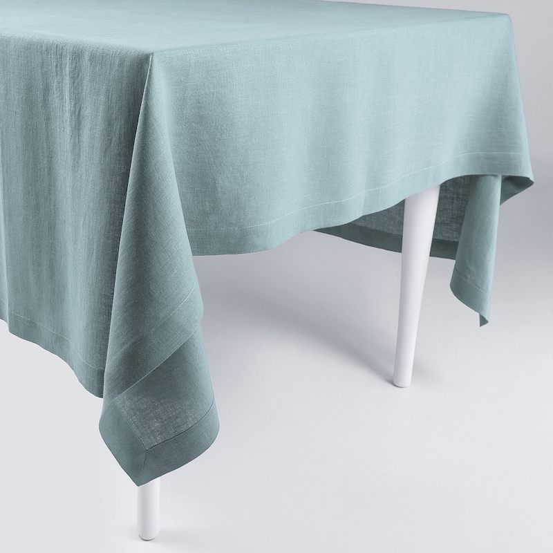 Turquoise Tablecloth - Etsy