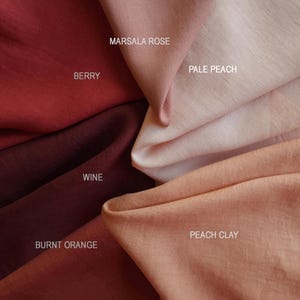 Linen Fabric Sample, 1 Color Sample, Lovely Home Idea Linen Fabrics ...