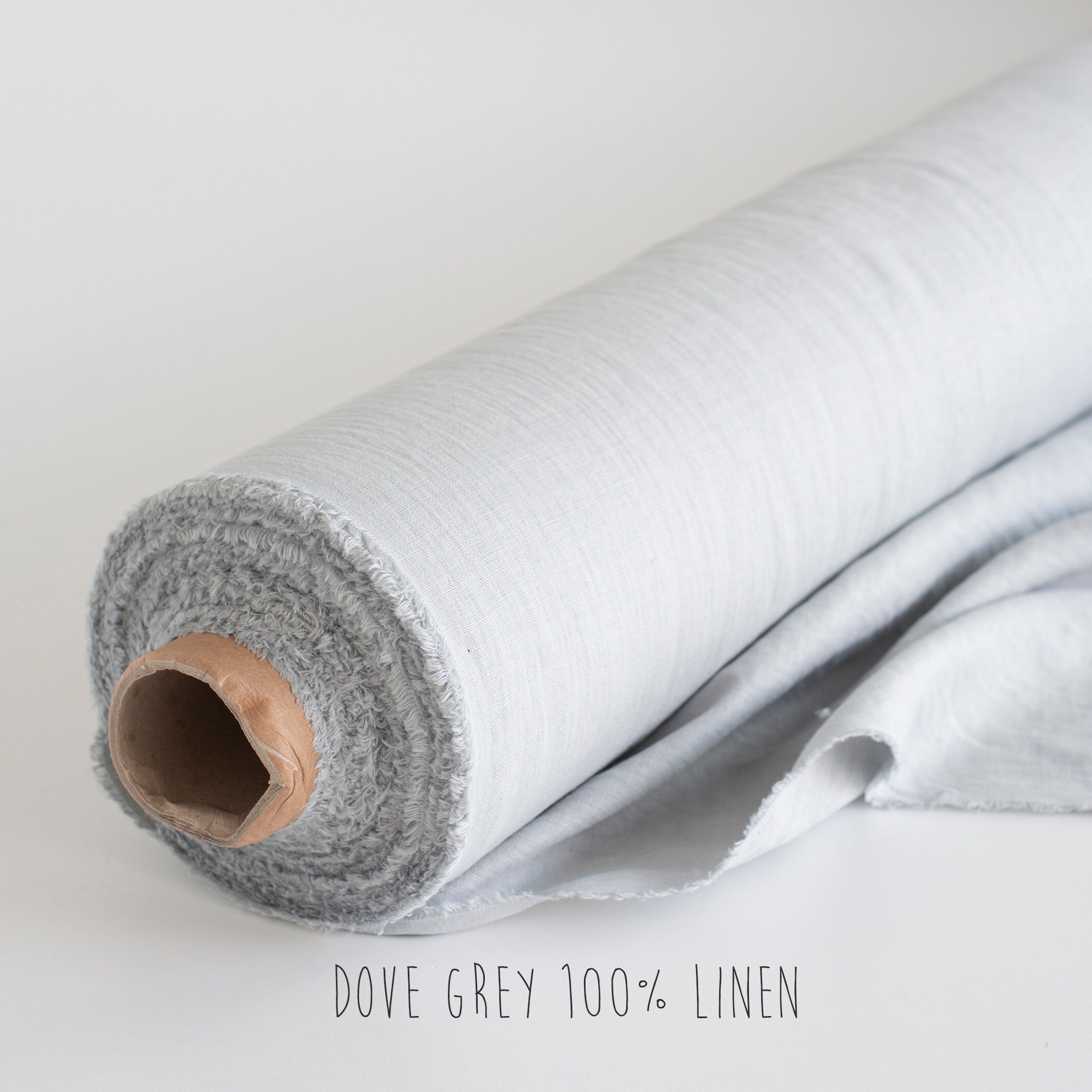 Soft linen fabric by yard Natural linen fabrics by the yard | Etsy