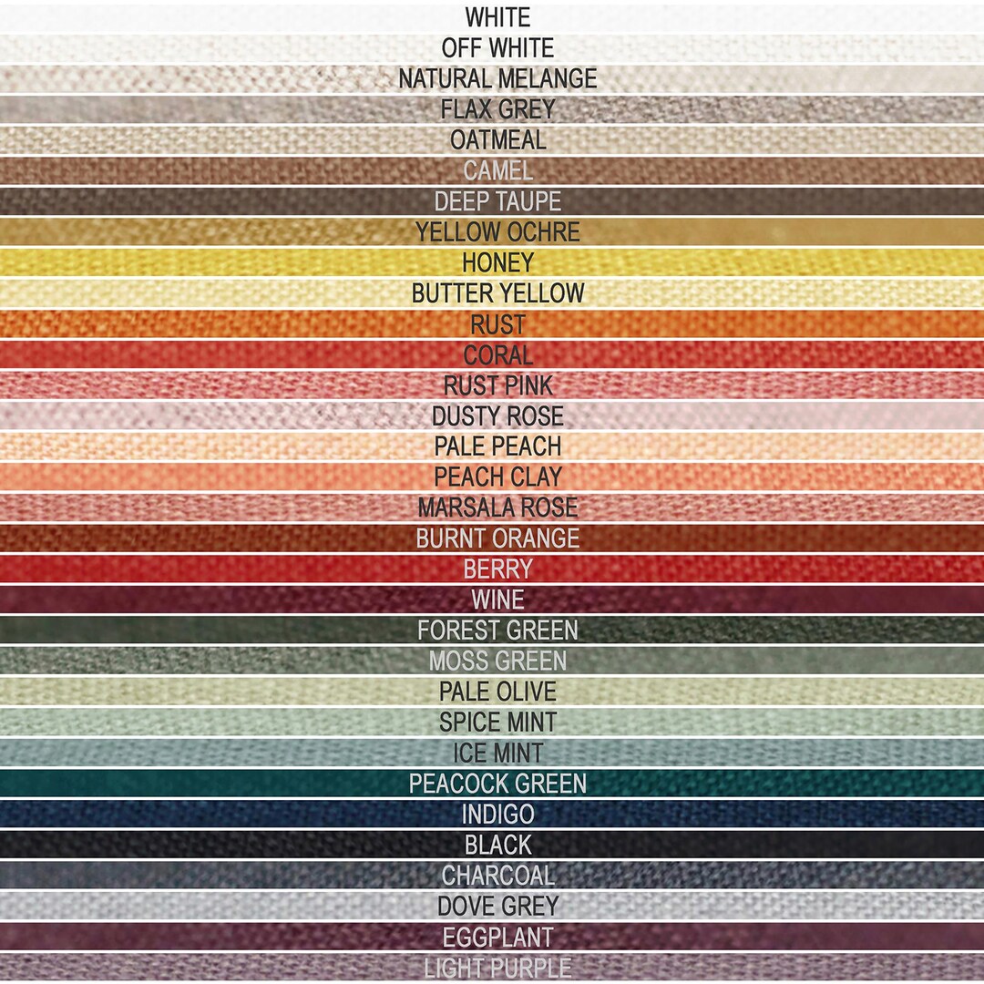 Linen Fabric Sample, 1 Color Sample, Lovely Home Idea Linen Fabrics ...