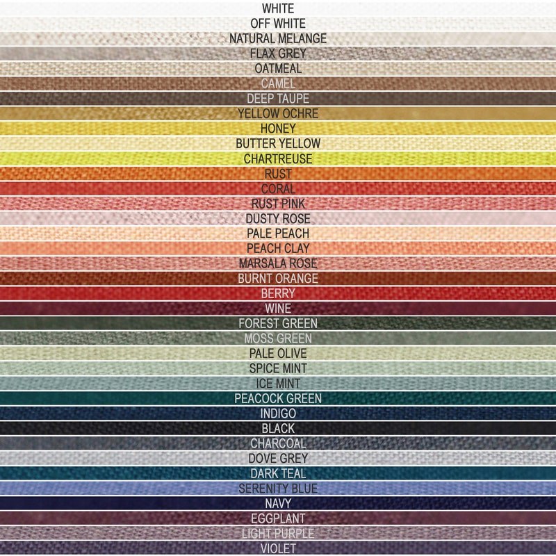 Linen Fabric Samples - Etsy