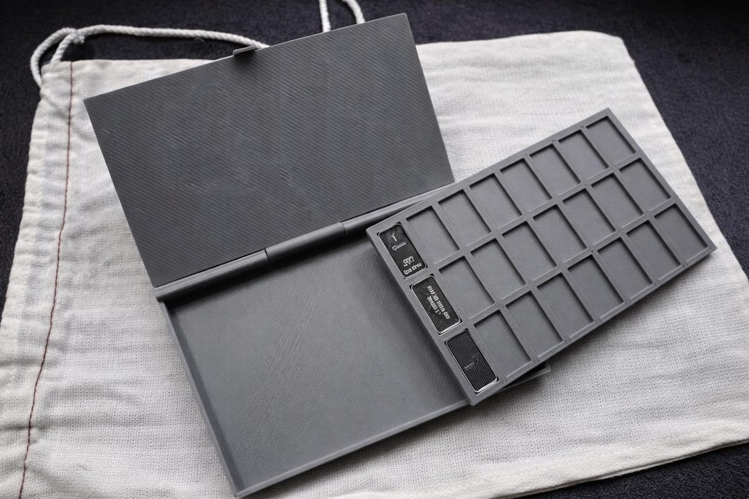 3D Printed Silver Bullion Storage Case for Rectangular 1 Gram Silver ...