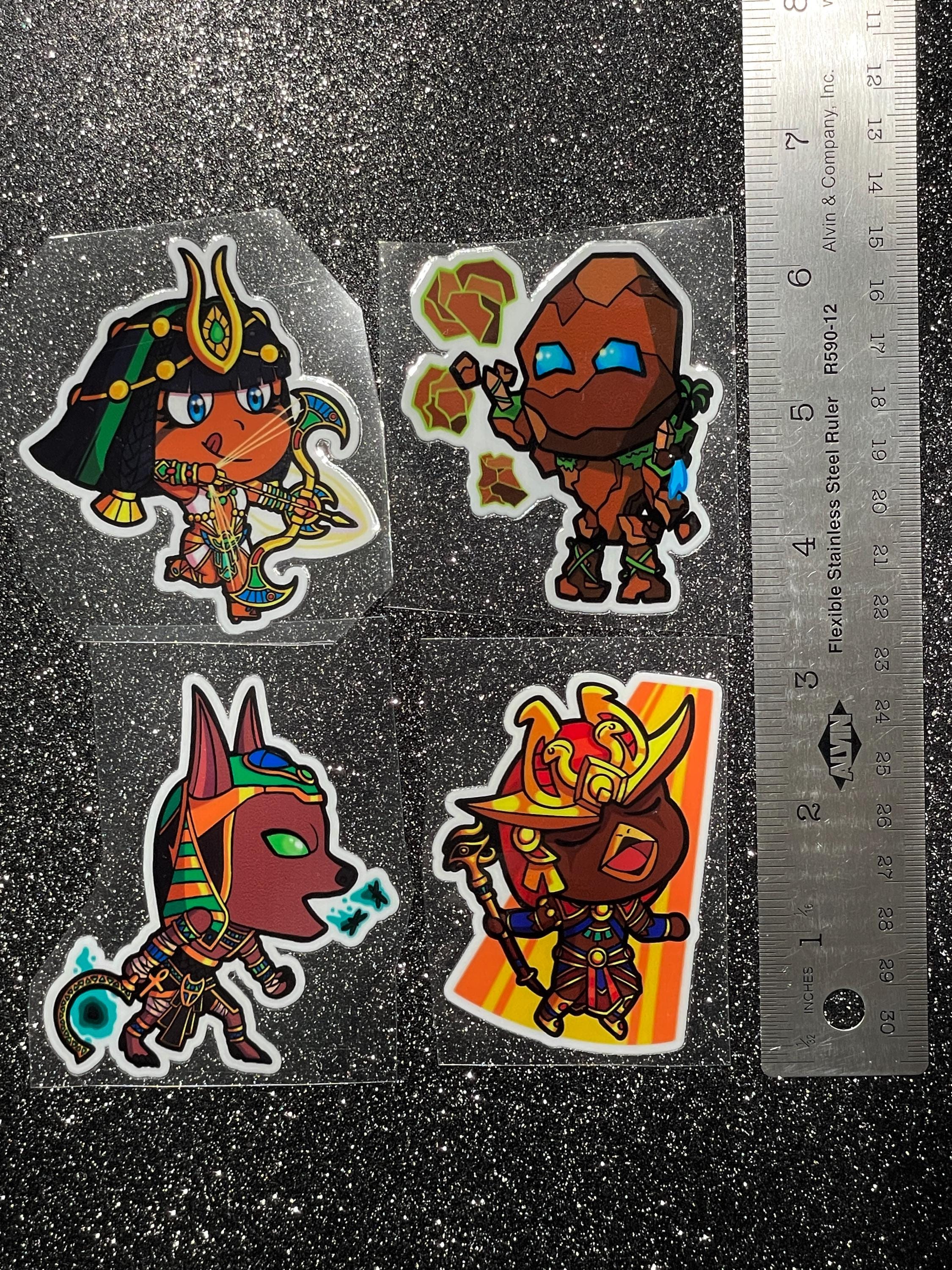 Smite 2 Mythology God Goddess Sticker Collection Bundles - Etsy