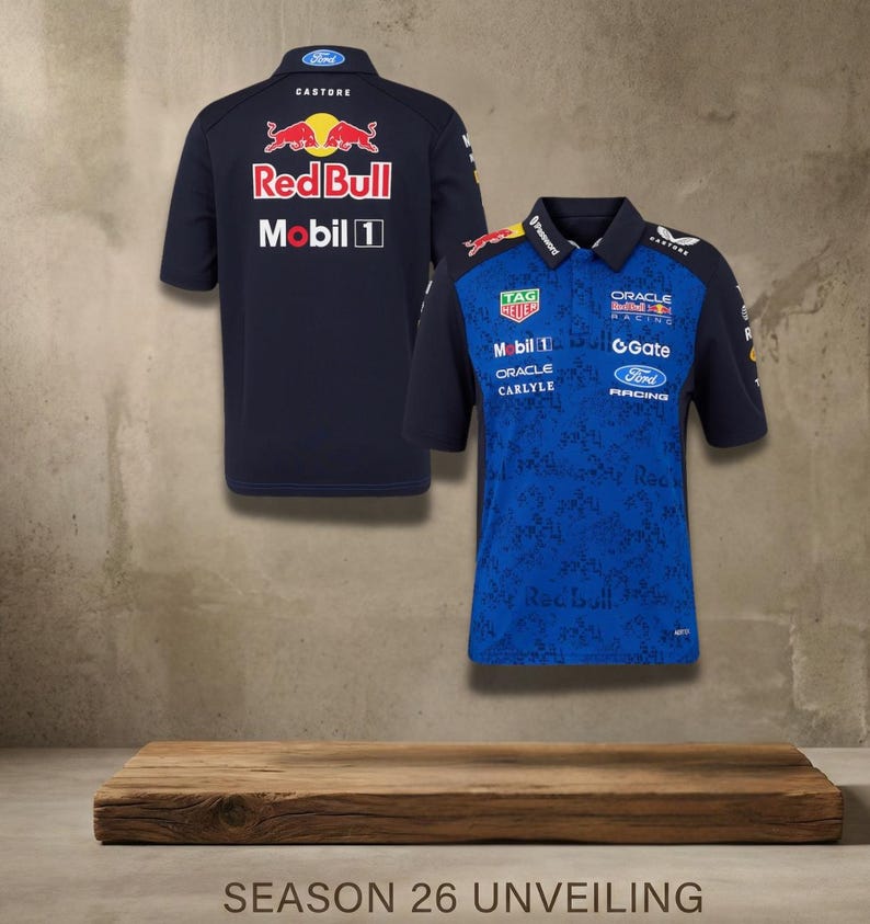 Red Bull Racing 2026 Team Shirt | F1 Polo or Crew Neck - Etsy