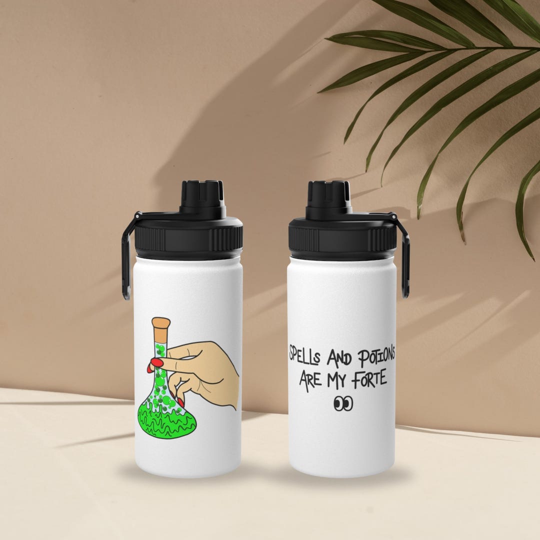 Funny "spells and Potions Are My Forte" Water Bottle - Sassy Witchy ...