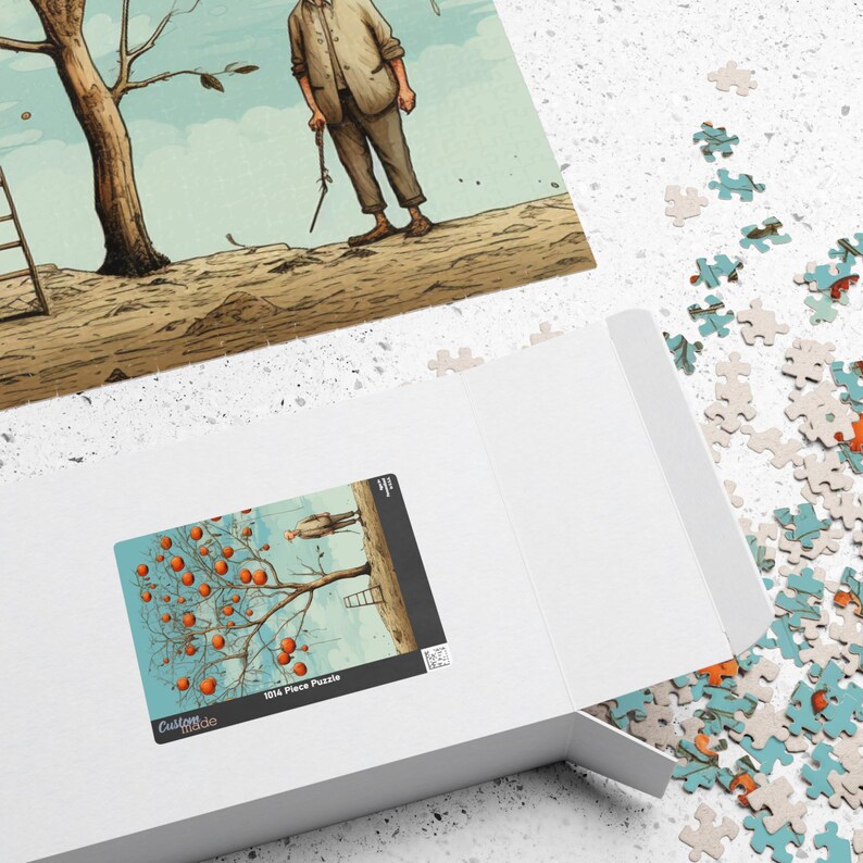 Jigsaw Puzzle, Gardener Salvador Dali Style Puzzle - 110, 252, 520 ...