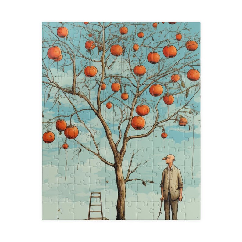 Jigsaw Puzzle, Gardener Salvador Dali Style Puzzle - 110, 252, 520 ...