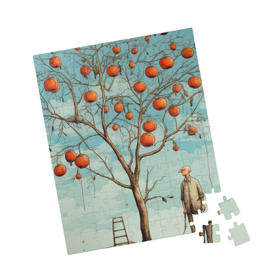 Jigsaw Puzzle, Gardener Salvador Dali Style Puzzle - 110, 252, 520 ...