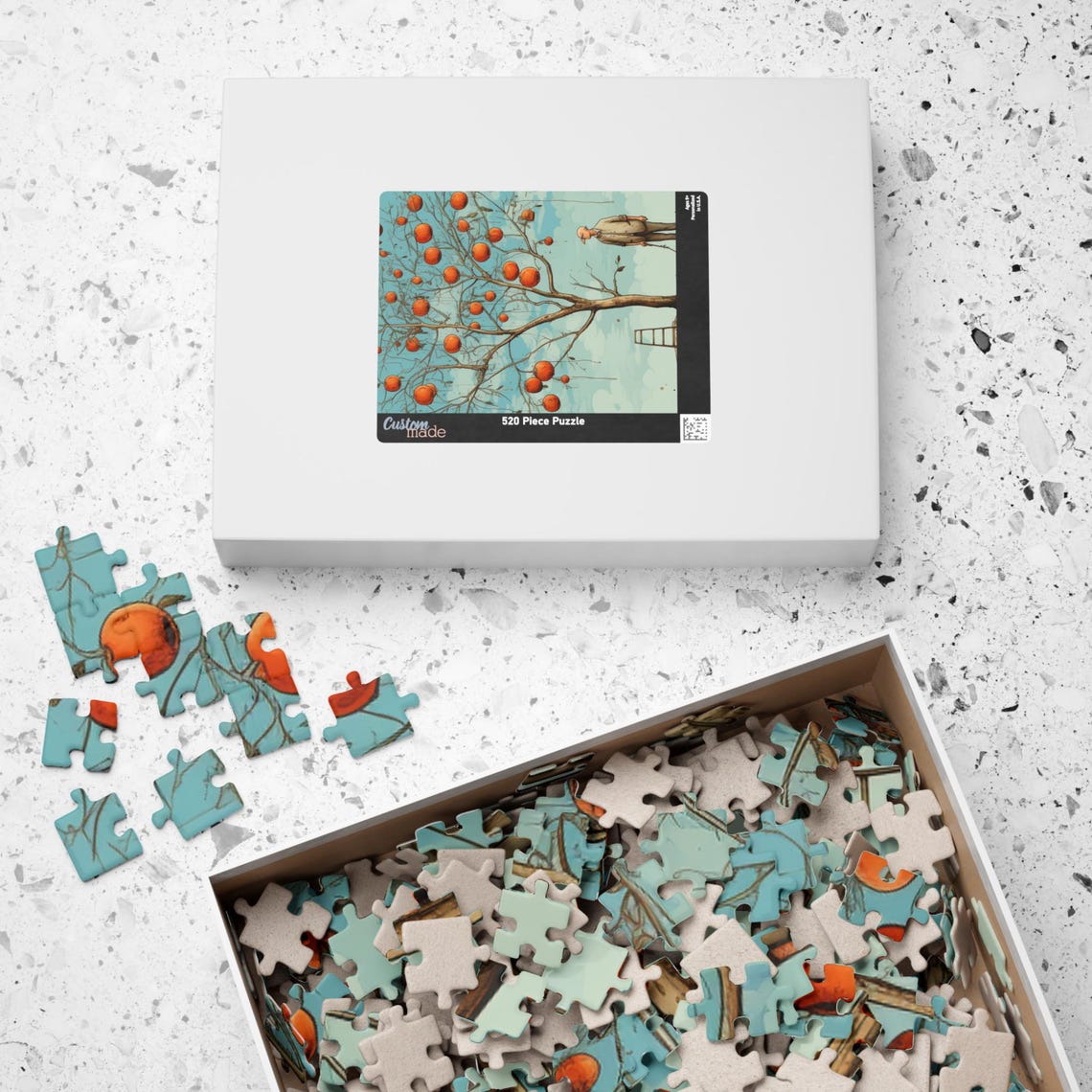 Jigsaw Puzzle, Gardener Salvador Dali Style Puzzle - 110, 252, 520 ...