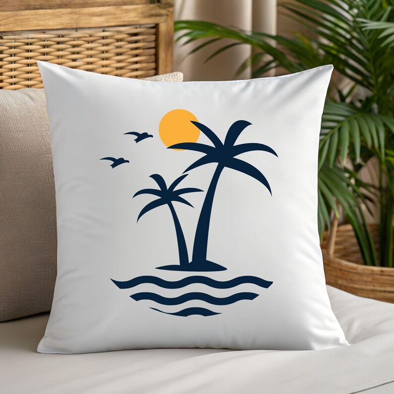 Palm Tree SVG Bundle: Beach & Sun Clipart (instant Download) - Etsy