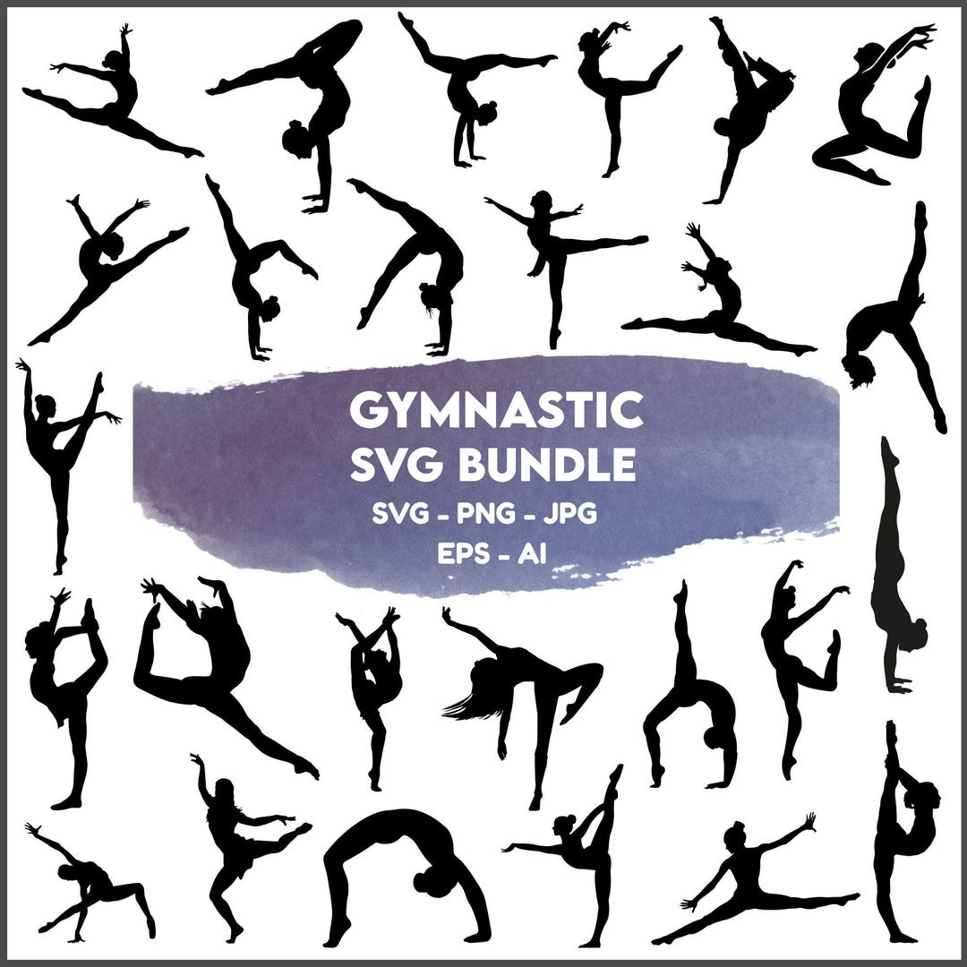 Gymnastics SVG Bundle, Gymnast Girl Shirt Designs (digital Download) - Etsy