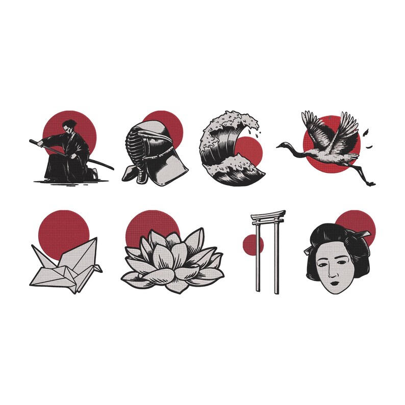 Japanese Cultural Element Design, Japanese Cultural Element Machine ...