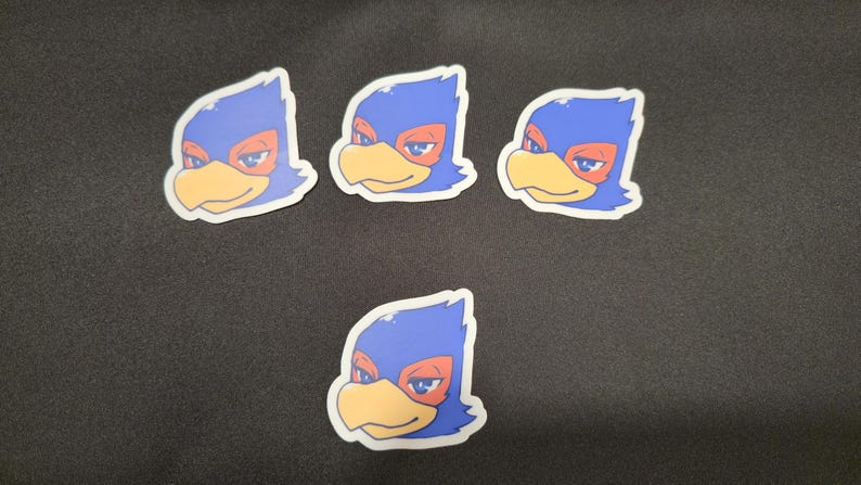 Star Fox Cute Chibi Stickers - Fox Mccloud, Wolf O'donnell, Falco ...