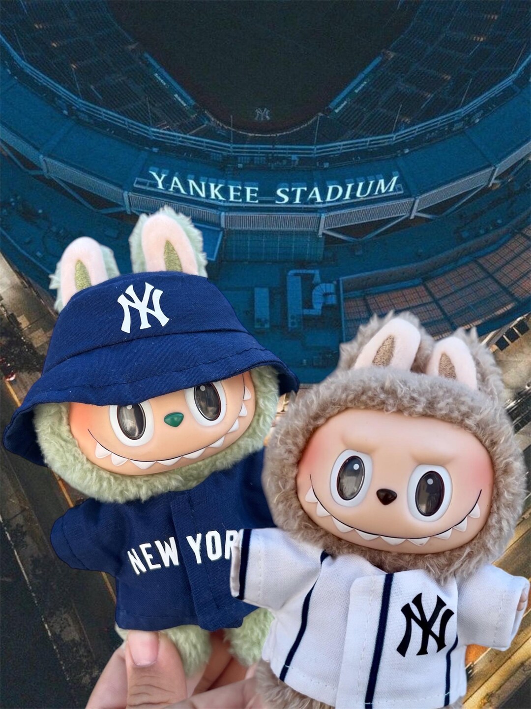 Yankees Labubu Outfits - Etsy