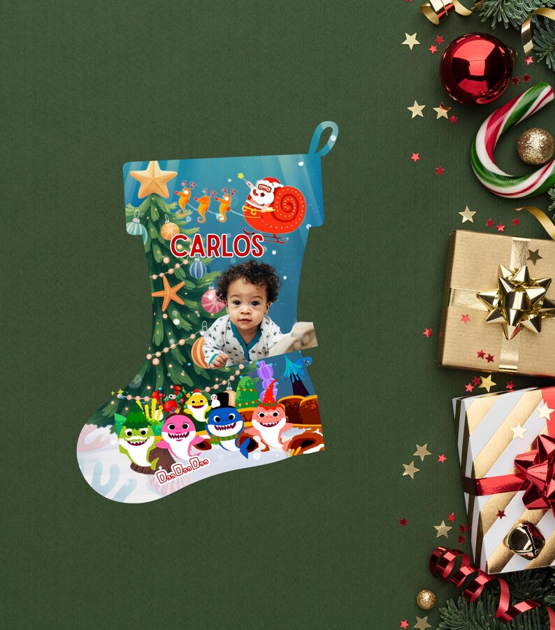 Editable Christmas Stockings Png - Etsy