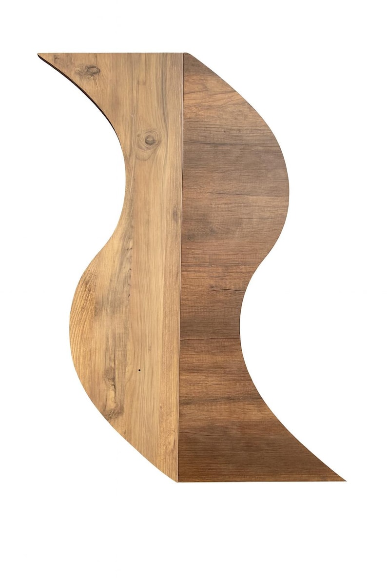 Decorative Wooden Yin-yang Corner Shelf - Etsy