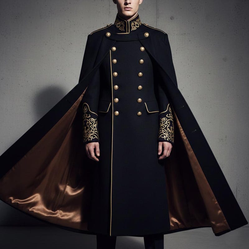 Groom Outfit With Cape - Etsy UK