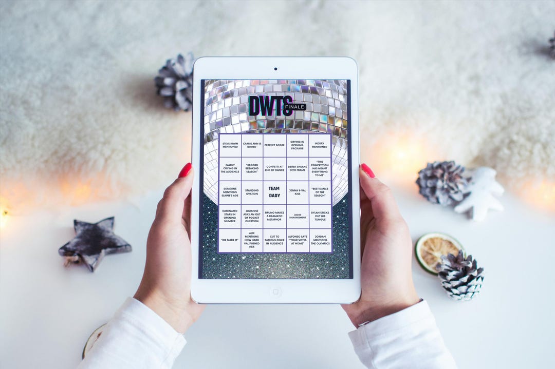 Dancing With the Stars Finale Bingo – Printable Game Bundle - Etsy