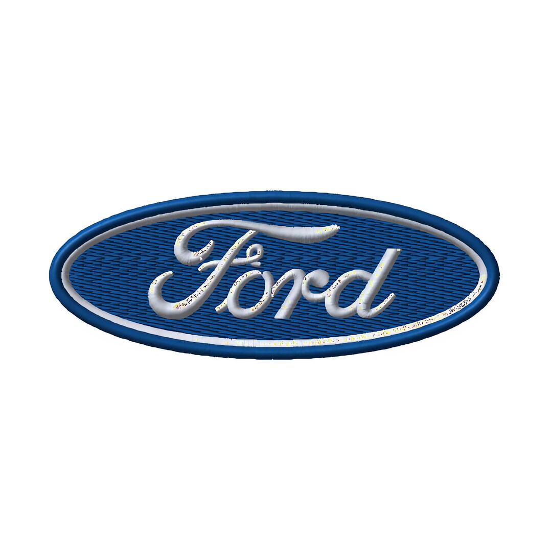 High Quality FORD Car Logo Embroidery Design – Medium Size Digital File ...