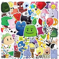 BFDI (battle for Dream Island), BFB, TPOT All Contestants & Announcers ...