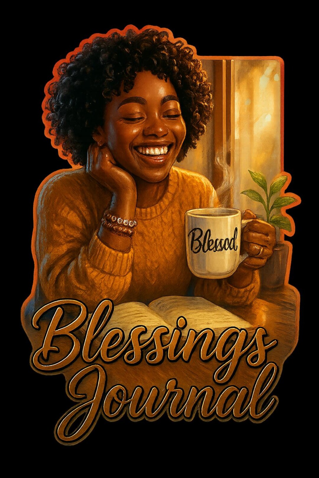 Blessings Journal UV DTF Printable Download Transfer - Designs for Your ...