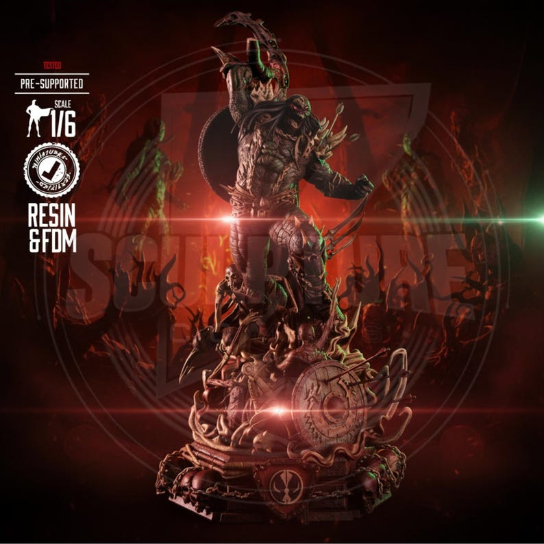 STL File Dark Ages Spawn – 1/6 Figure 3D Printing Comics Fanart - Etsy