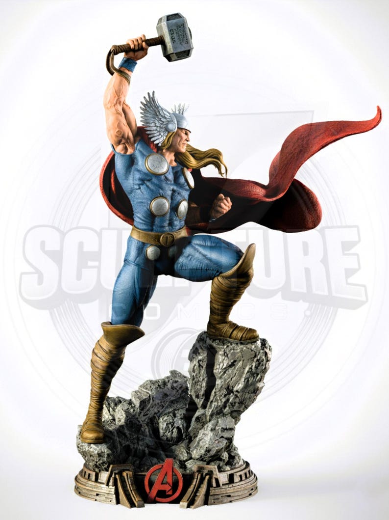 3D STL File Thor – 1/6 Figure Print Anime Comics Statue - Etsy UK