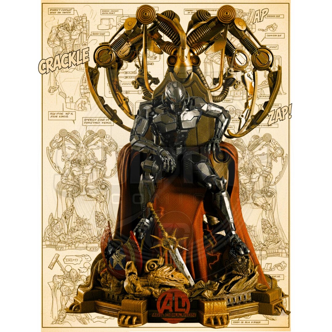 Ultron STL File – 1/6 Figure 3D Printing Comics Fanart - Etsy