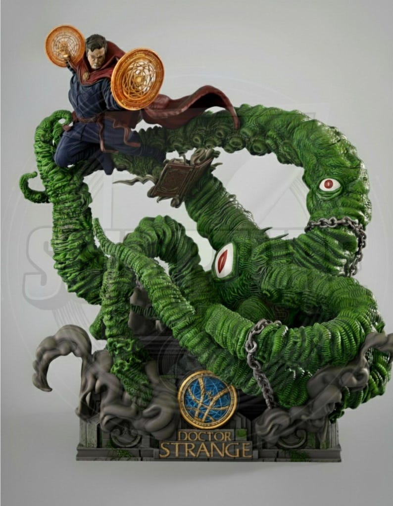 1/6 Scale STL File of Dr. Strange Statue – Fanart - Etsy