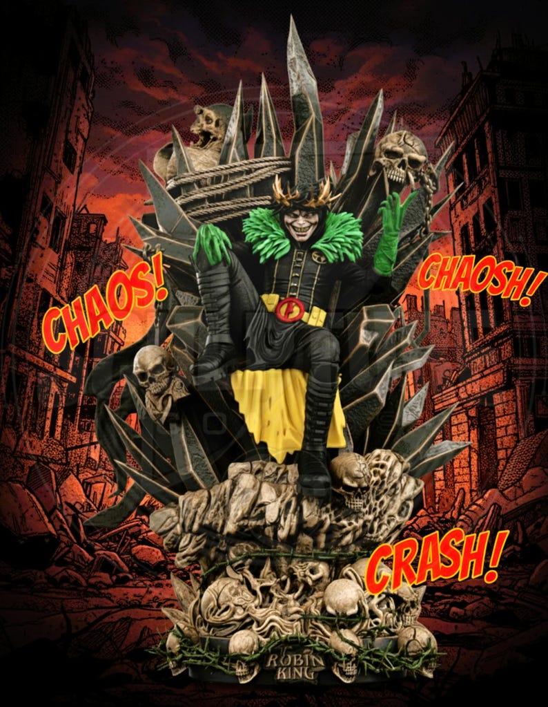 Batman Robin King STL File – 1/6 Figure 3D Printing - Etsy