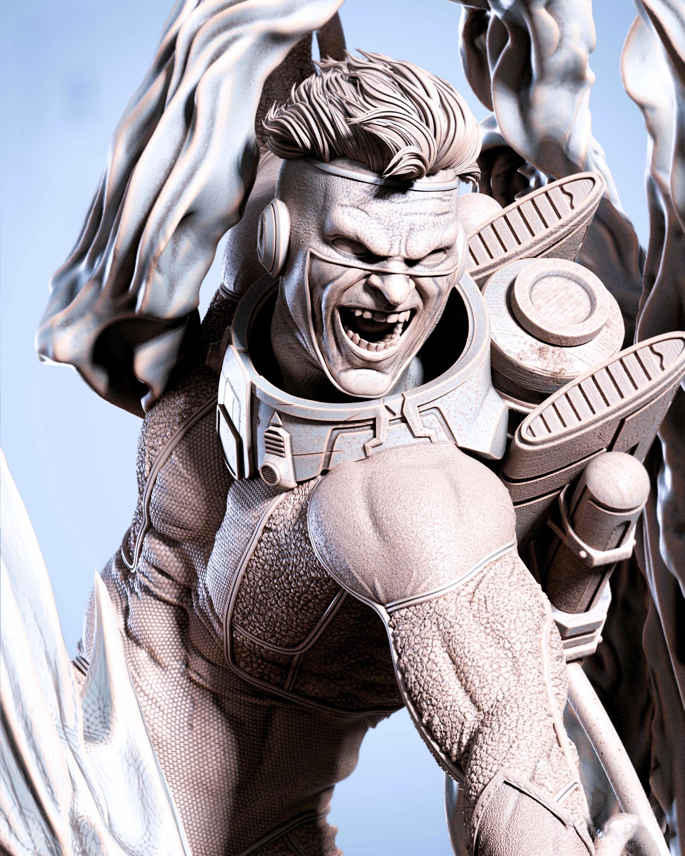3D STL File Pyro X Men – 1/6 Figure Print Anime Comics Statue - Etsy