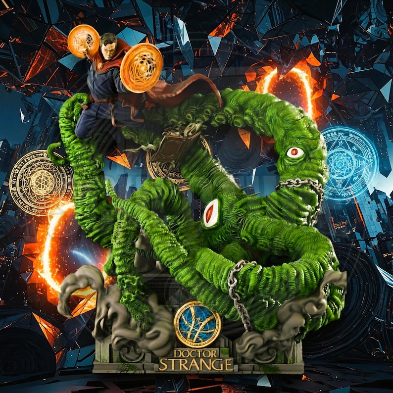 1/6 Scale STL File of Dr. Strange Statue – Fanart - Etsy