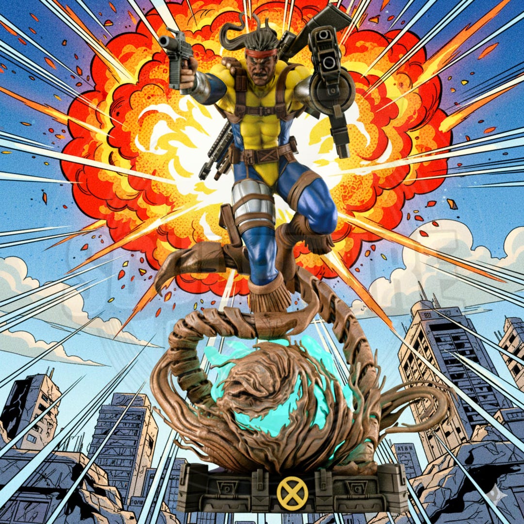 Forge X-men STL File – 1/6 Figure 3D Printing - Etsy