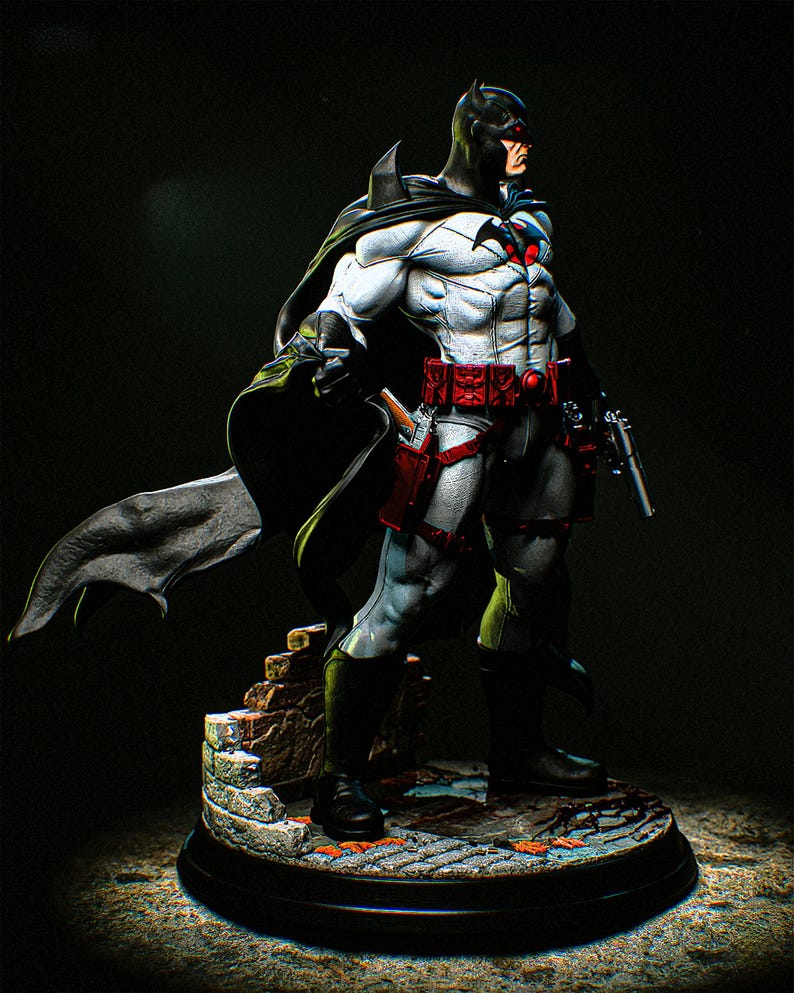 STL File 1/6 Scale of Thomas Wayne Batman Statue – Fanart - Etsy