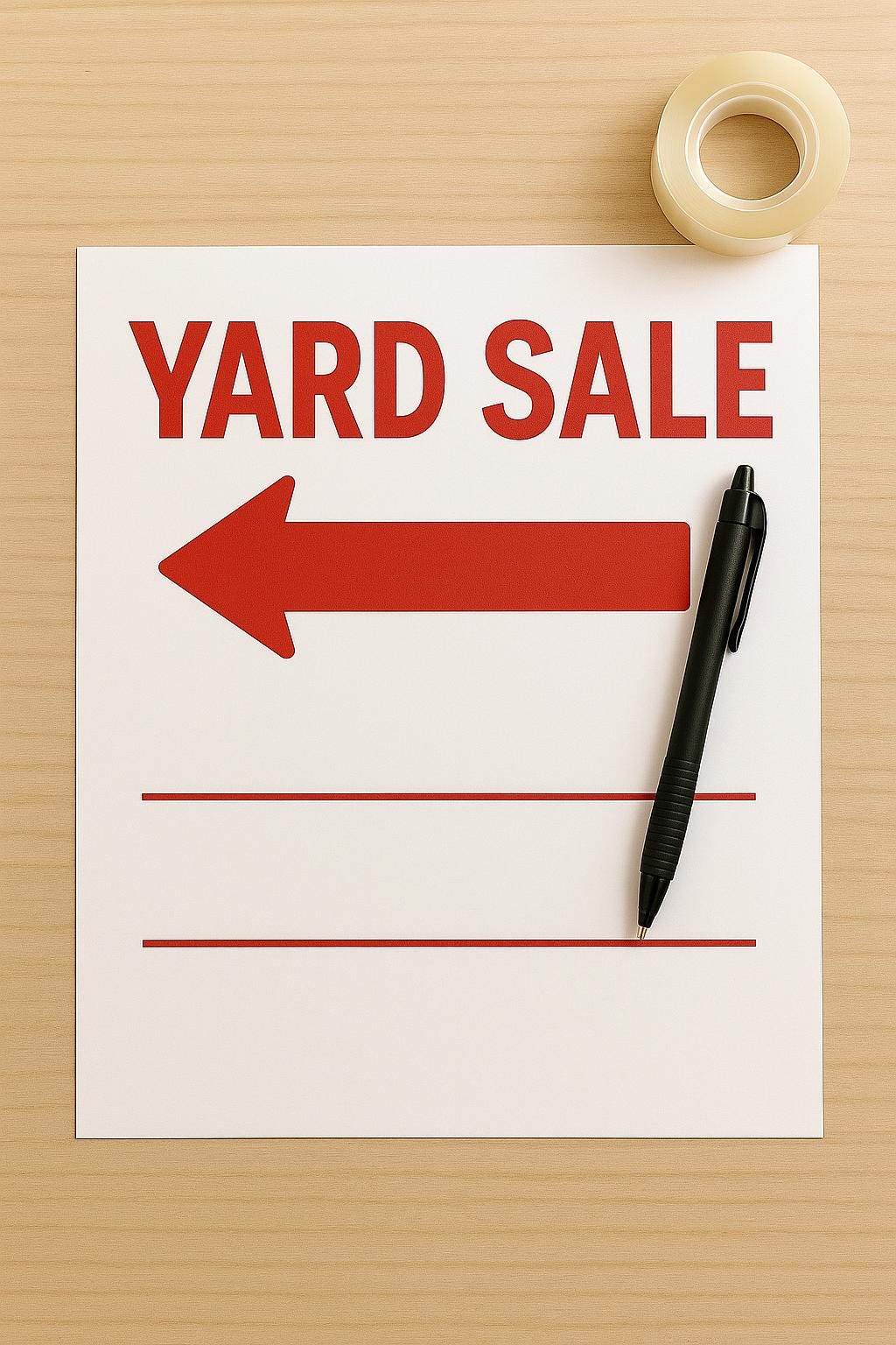 Yard Sale Kit Printable Signs and Price Tags - Etsy