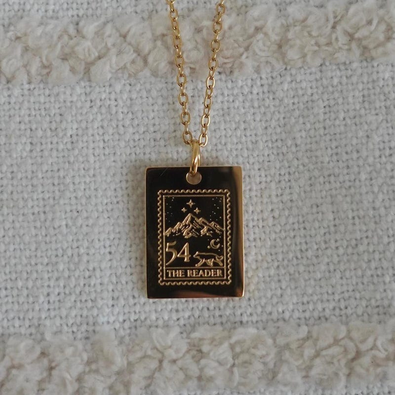 Chapter Book Pendant - Etsy