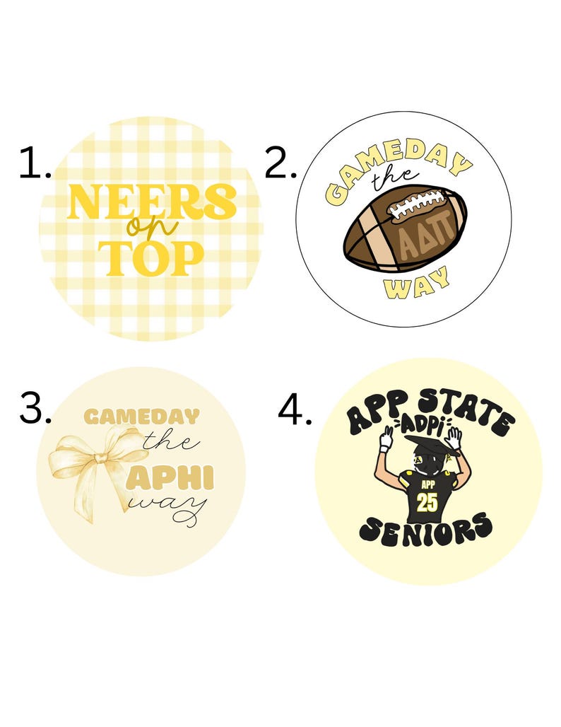 App State Gameday Pins - Etsy