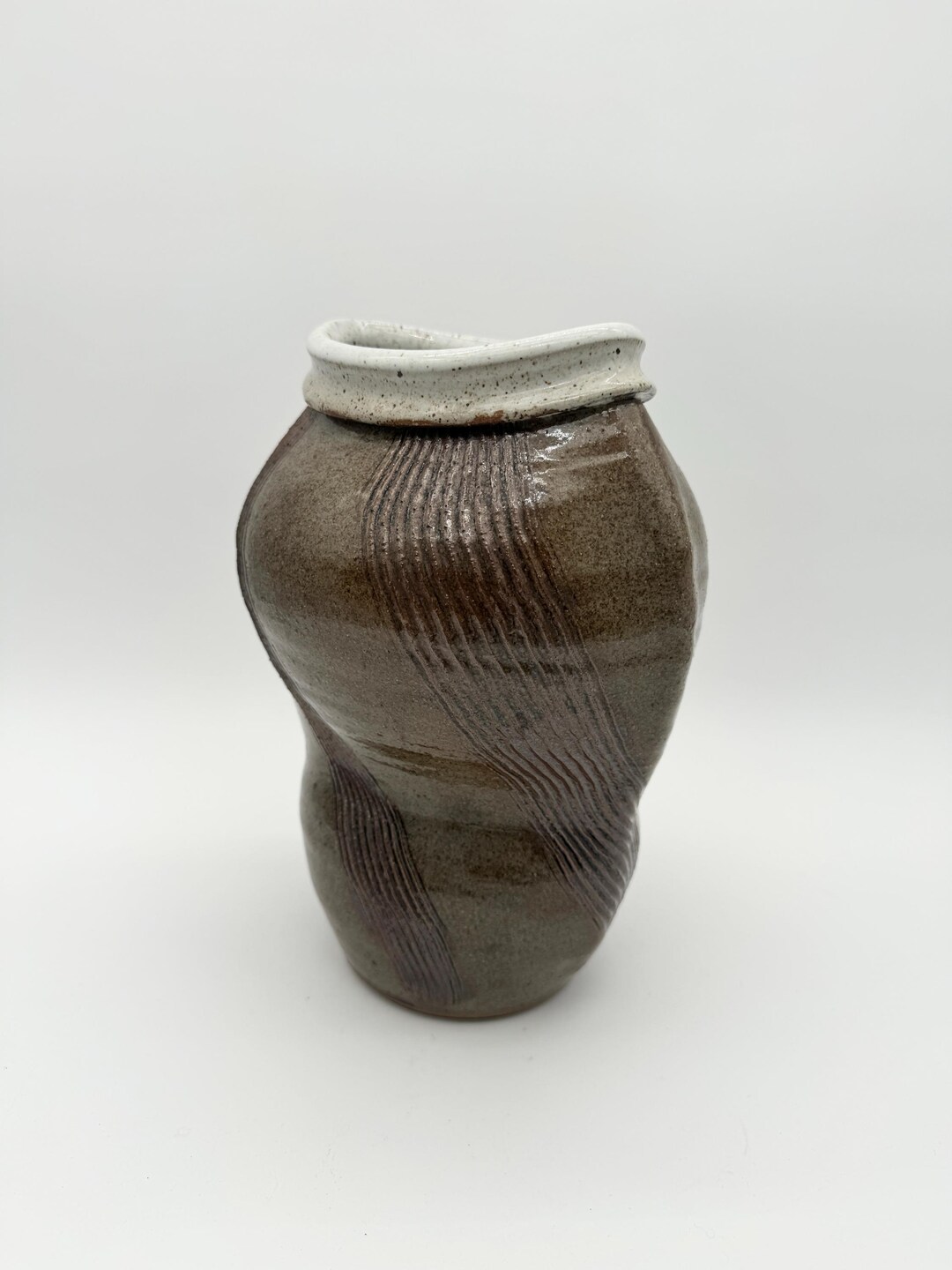 Bruce Odell 90s Art Pottery Vase - Etsy