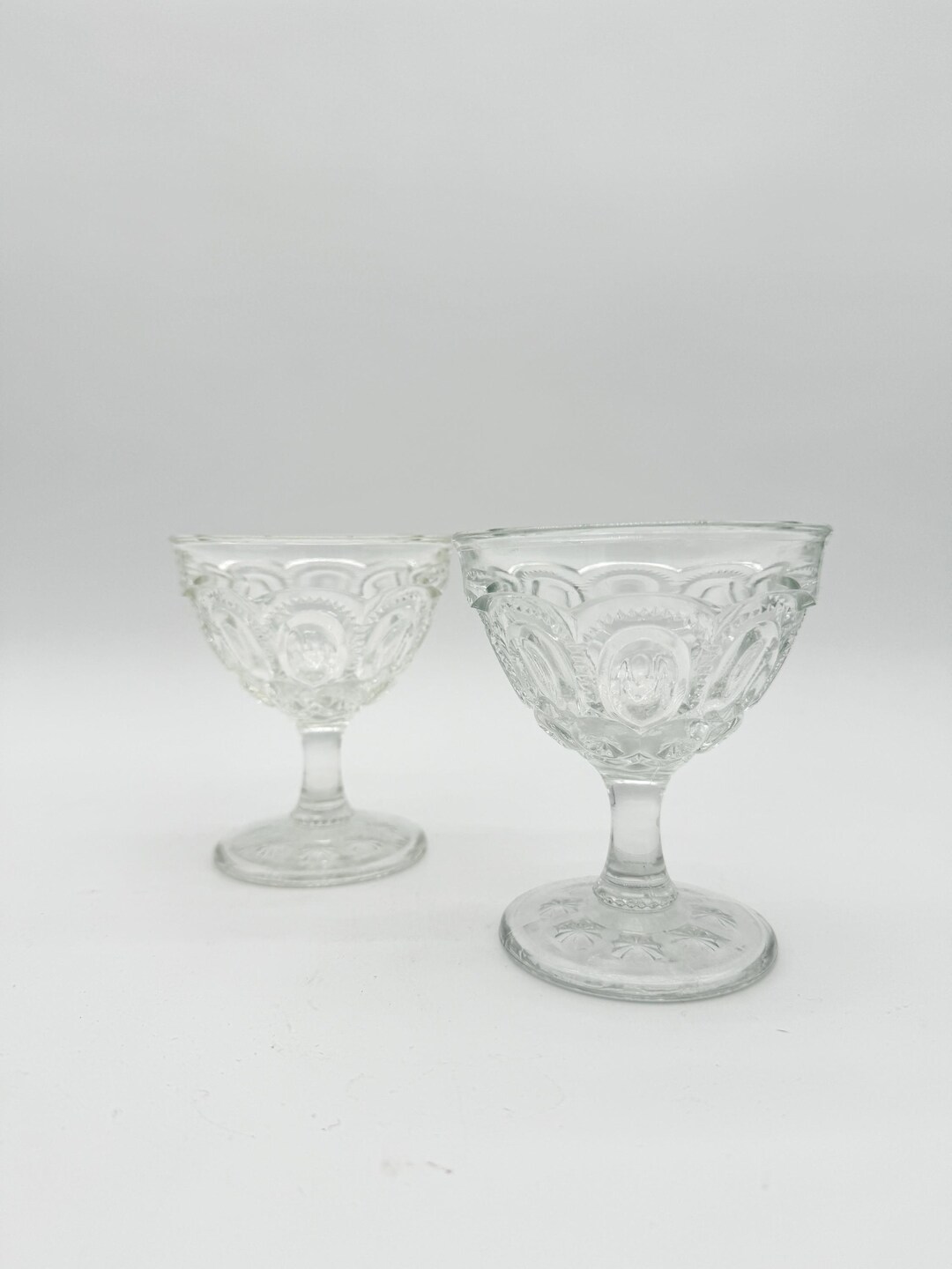 LE Smith Moon and Star Flared Sherbet Glasses, Set of 2 - Etsy